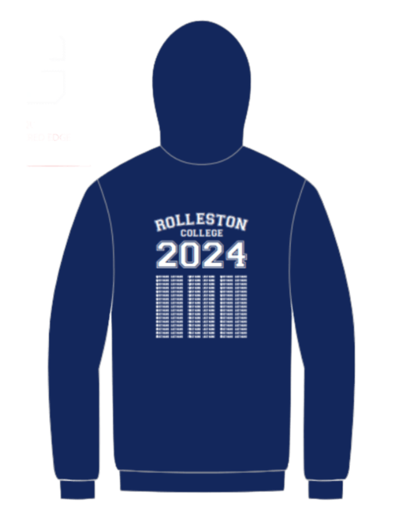 Rolleston College Leavers Hoodie 2024 | Leavers Store Merch Online